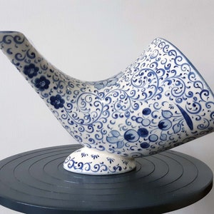 Handmade Ceramic Gramophone Speaker: Turkish Pottery Art Sound ...