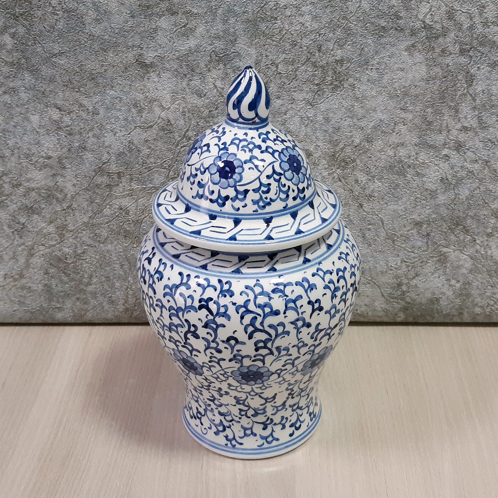 Turkish Hand Painted Ceramic Art Pottery Shah Jar Ginger Jar - Etsy
