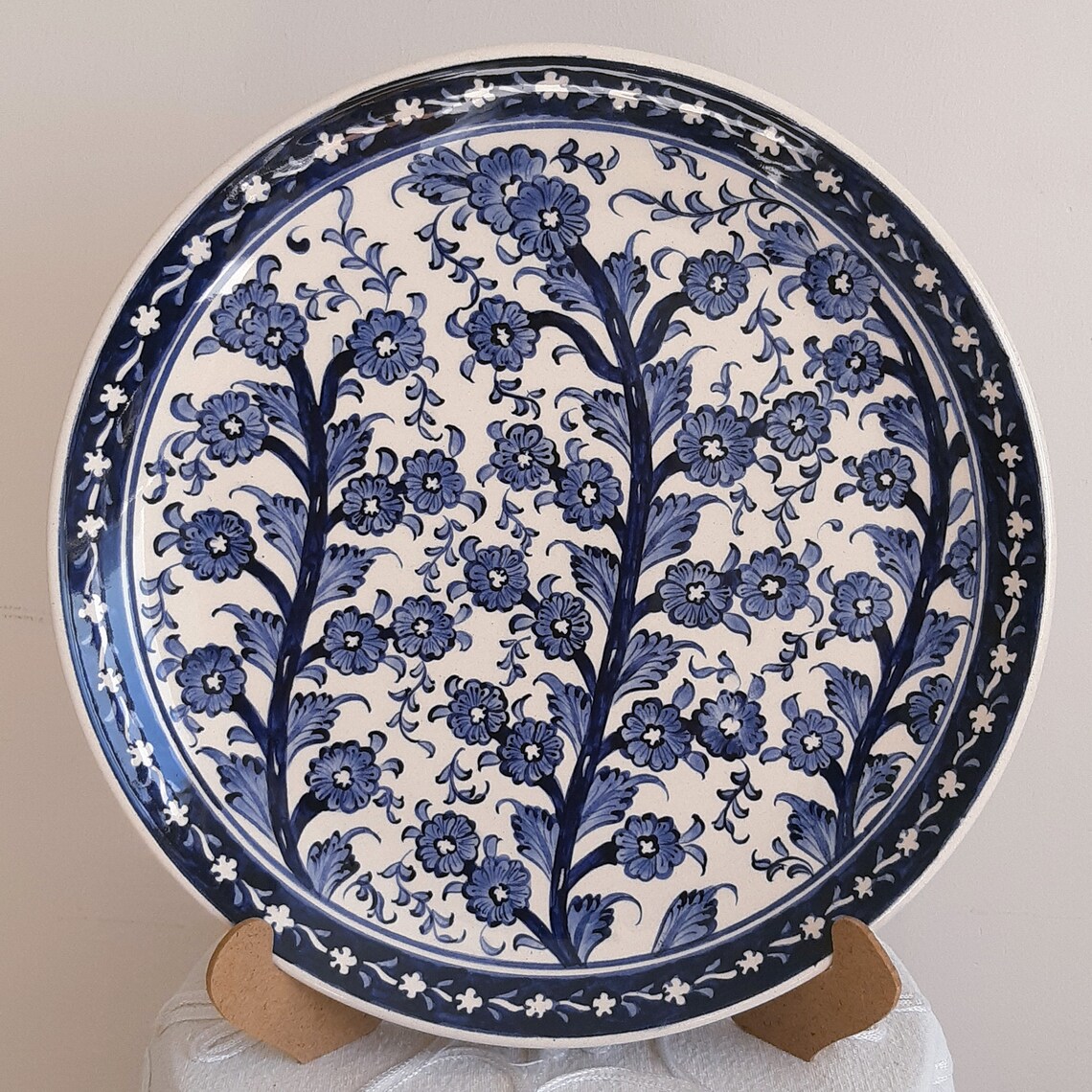 Turkish Handmade 30 Cm 12.2 Inches Ceramic Plate and 40 Cm - Etsy