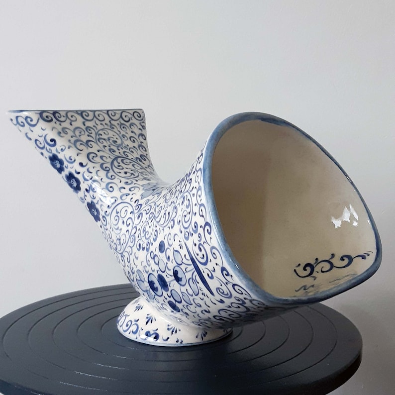 Handmade Ceramic Gramophone Speaker Amplifier Sound Bomb - Etsy