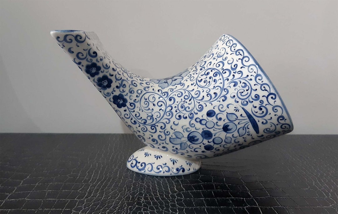 Handmade Ceramic Gramophone Speaker: Turkish Pottery Art Sound ...