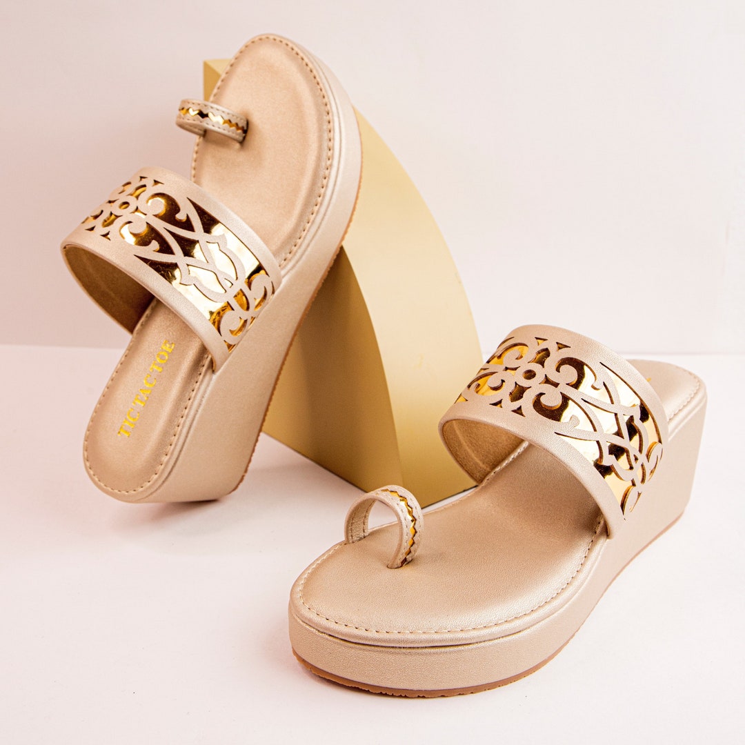 Gold Laser Cut Angootha Wedge - Etsy