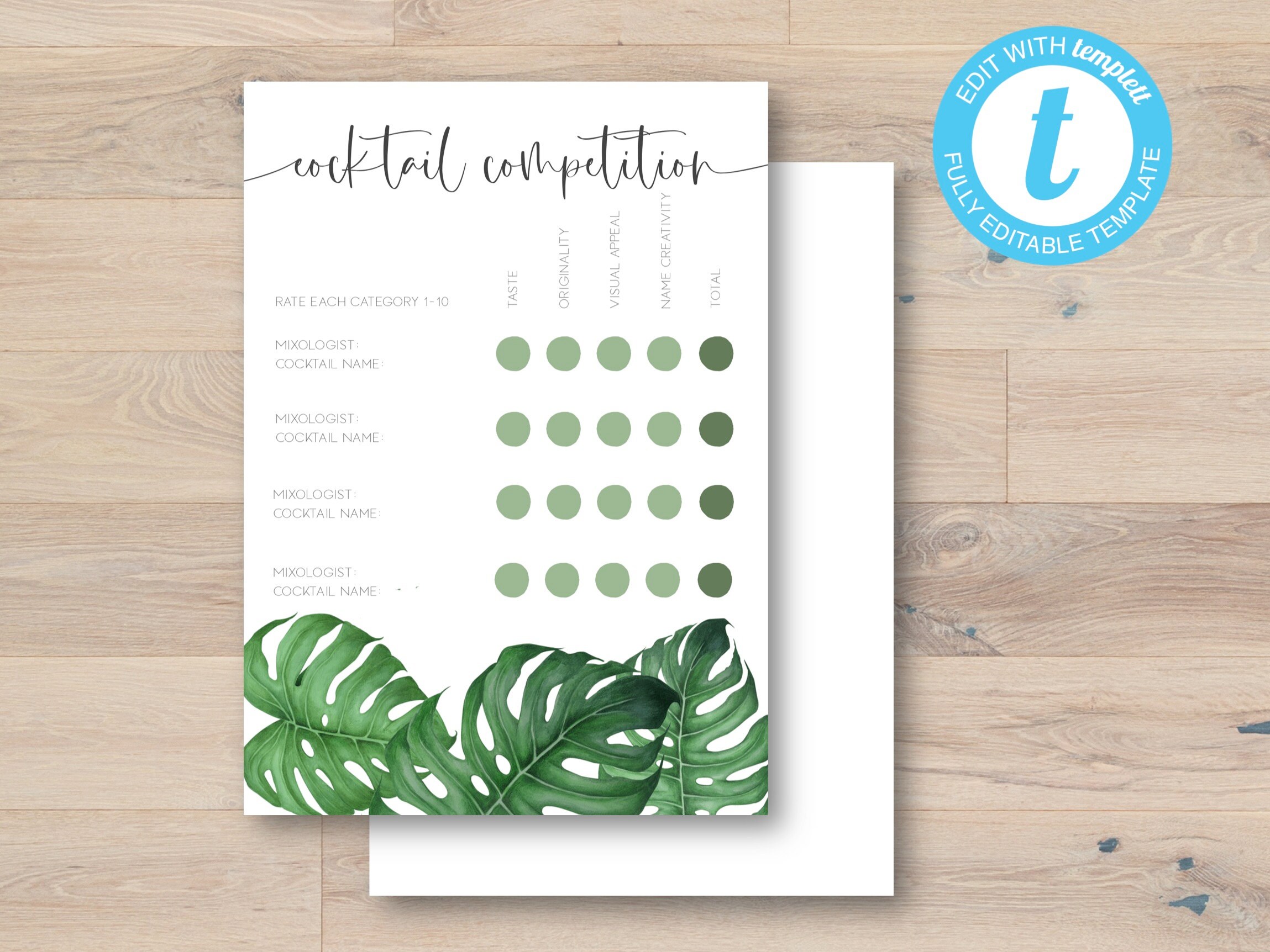 Party Favors & Games Party Supplies Butterfly Cocktail Competition ...