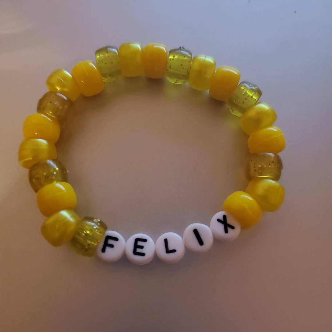 Stray Kids Felix Kandi Bracelet - Etsy