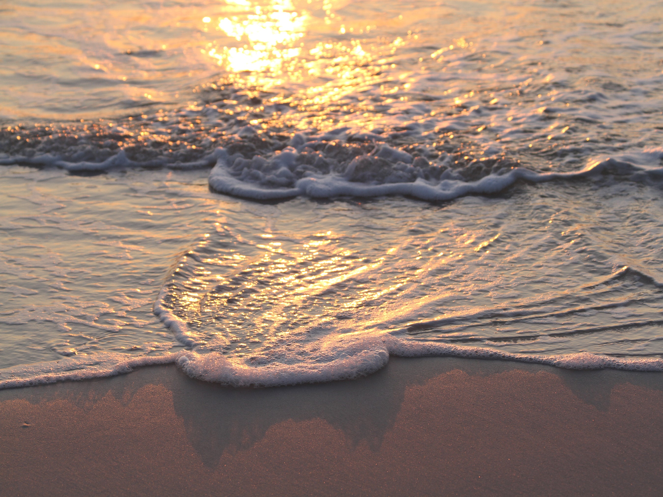 Sunset Waves Digital Print, Ocean Print, Beach Photography, Beach ...