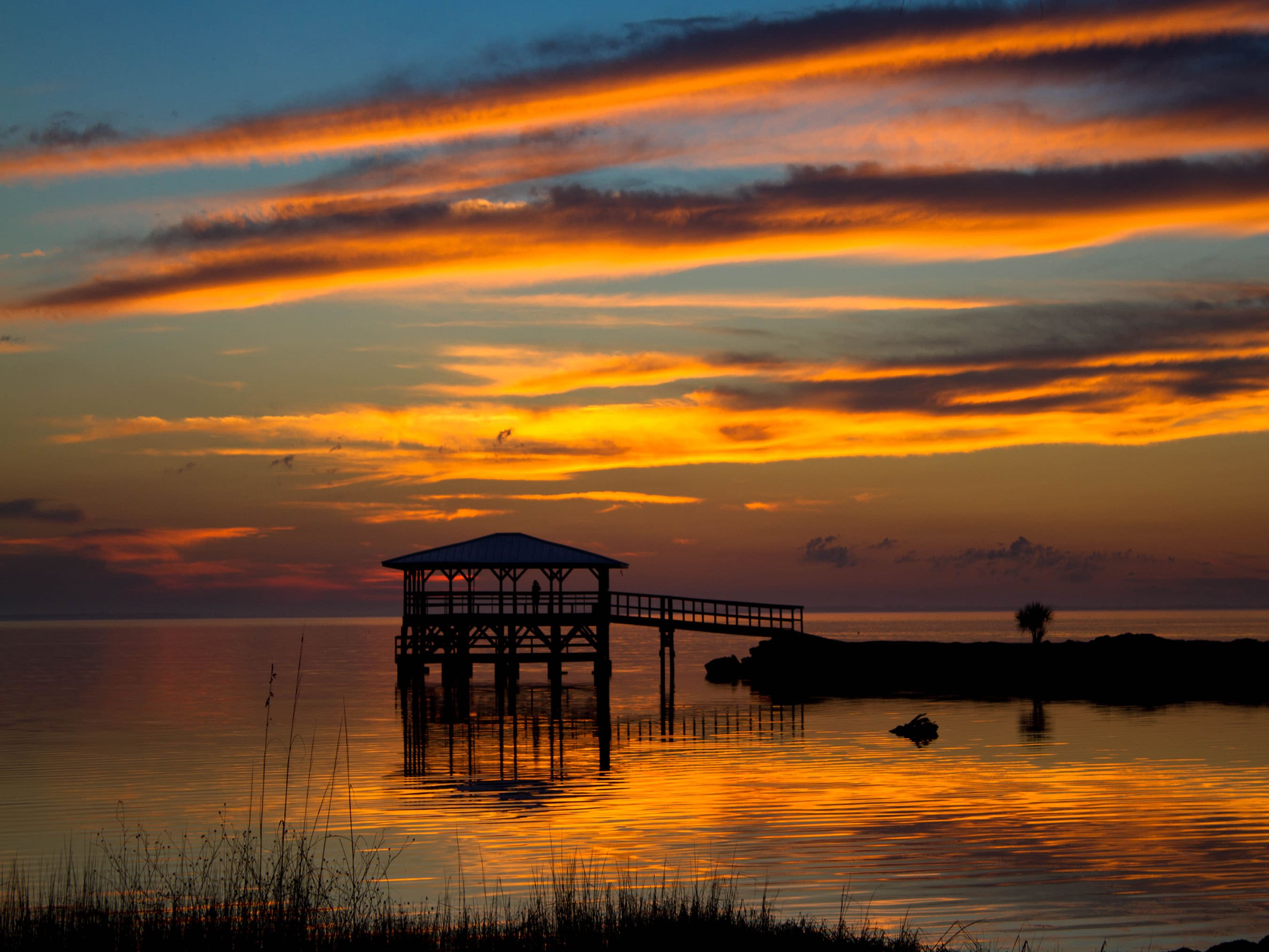 Port St Joe Florida Ocean Print Coastal Wall Decor Tropical Print Ocean ...