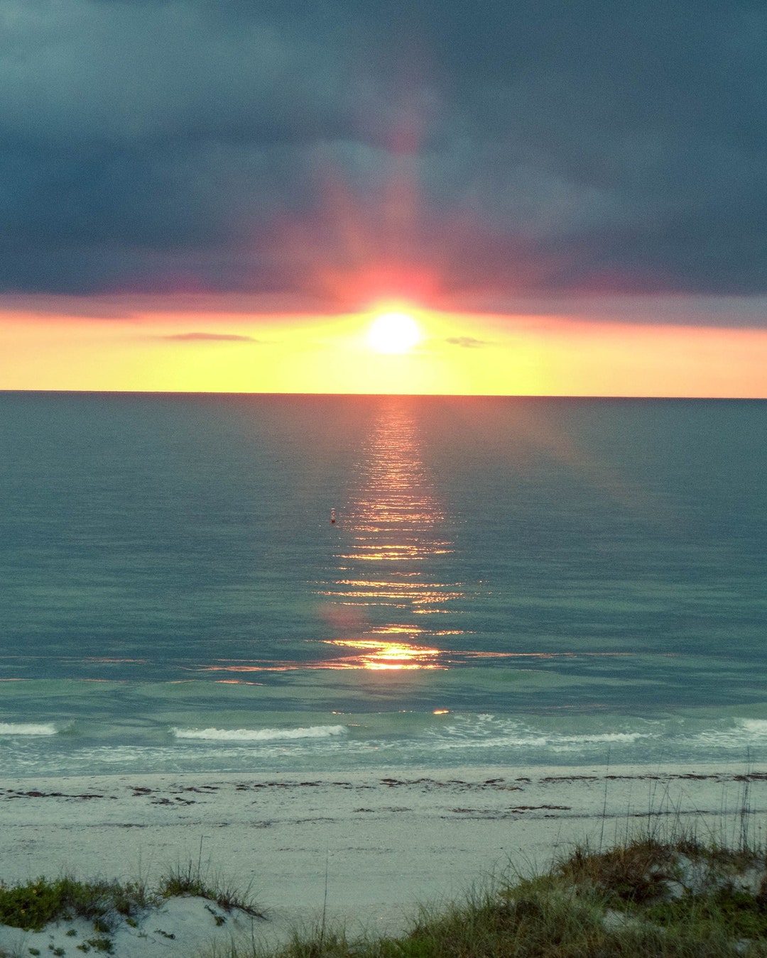 Indian Rocks Beach Sunset, Beach Photography, Digital Print, Florida ...