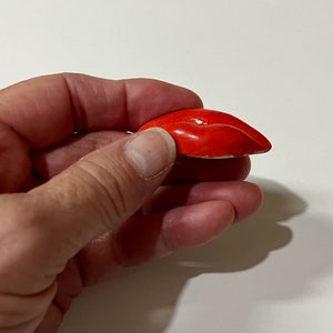 Luscious Ceramic Lips - Etsy