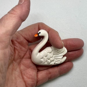 Lovely Ceramic Swans - Etsy