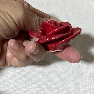 5 Beautiful Ceramic Roses for Mosaic - Etsy