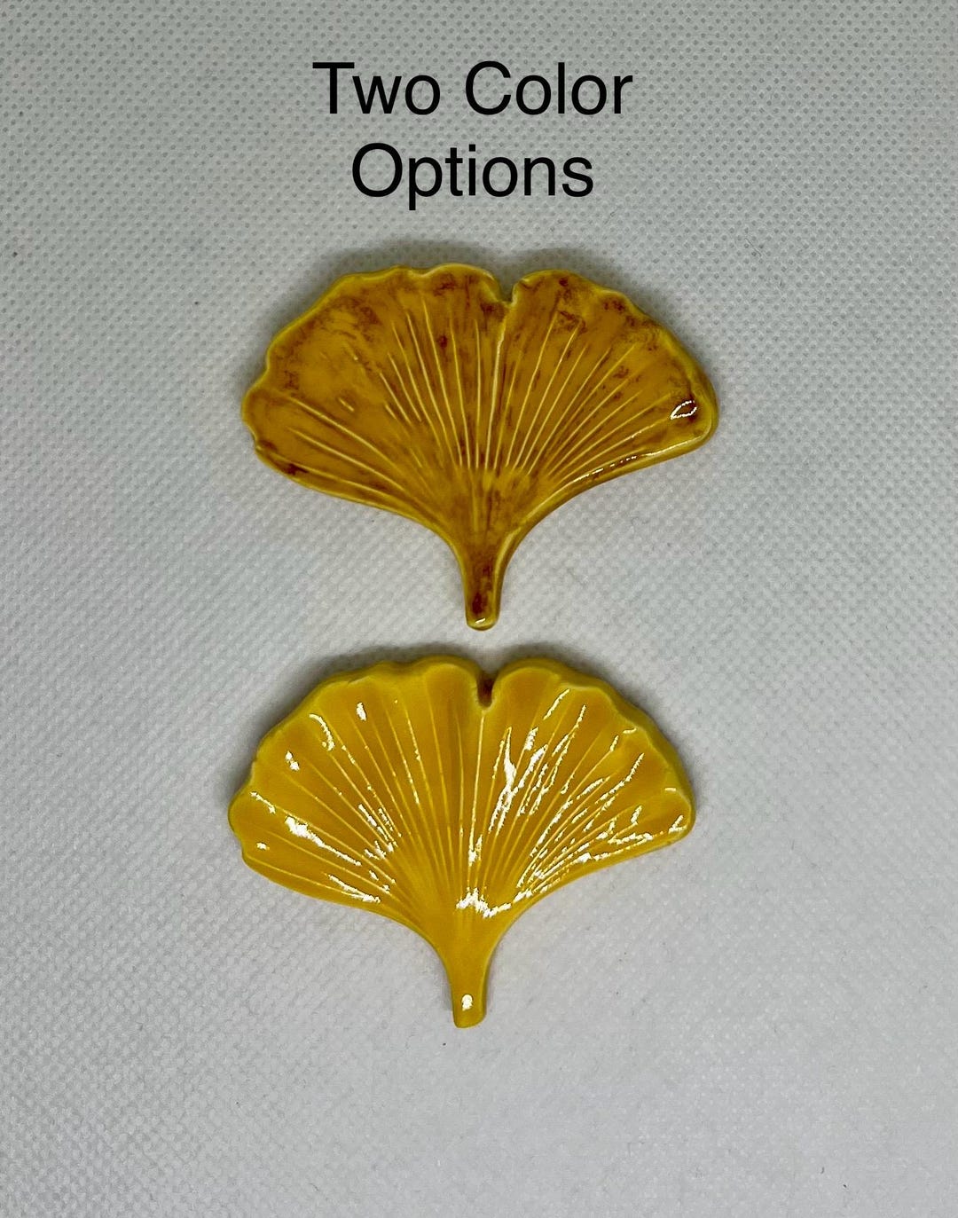 Beautiful Ceramic Gingko Leaves (2) - Etsy