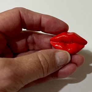 Luscious Ceramic Lips - Etsy