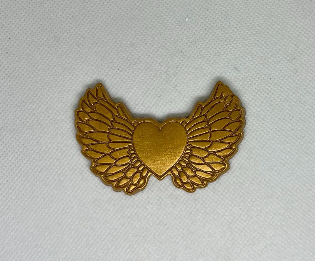 Heart Wings Ceramic Tile - Etsy