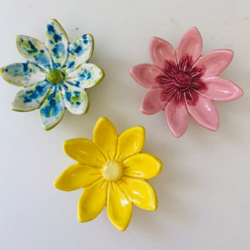 Ceramic Flowers - Etsy