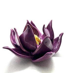 Large Beautiful Ceramic Flower - Etsy