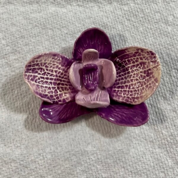 Clay Orchid Pot - Etsy