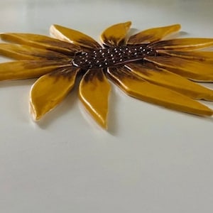 Ceramic Sunflower - Etsy