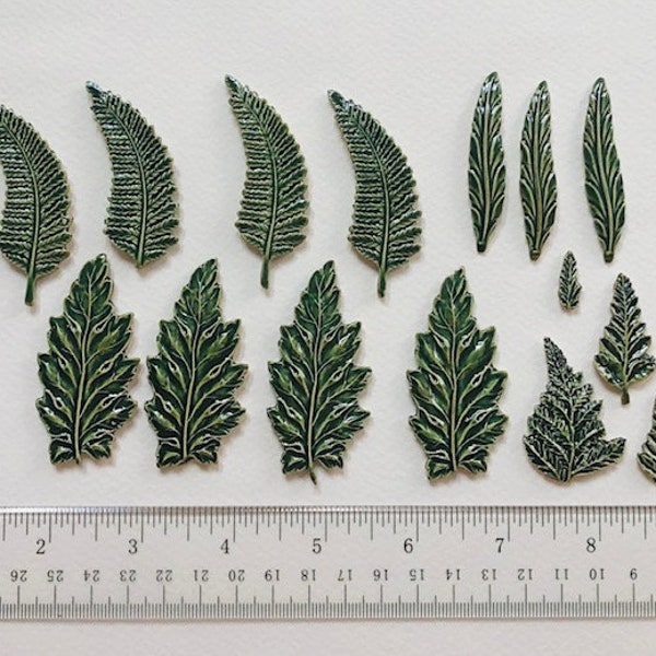 Leaf Tiles - Etsy
