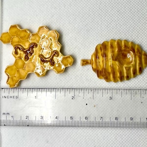 Ceramic Bees and Beehive Tiles - Etsy