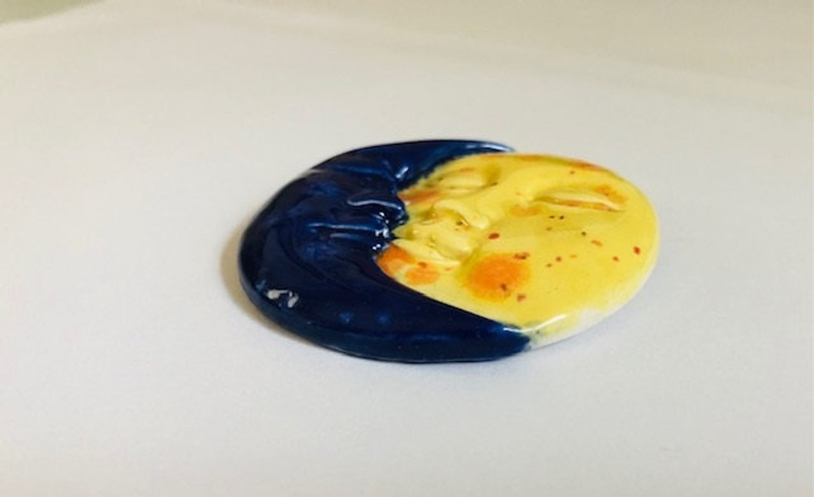 Stunning Sun/moon Ceramic Tile - Etsy