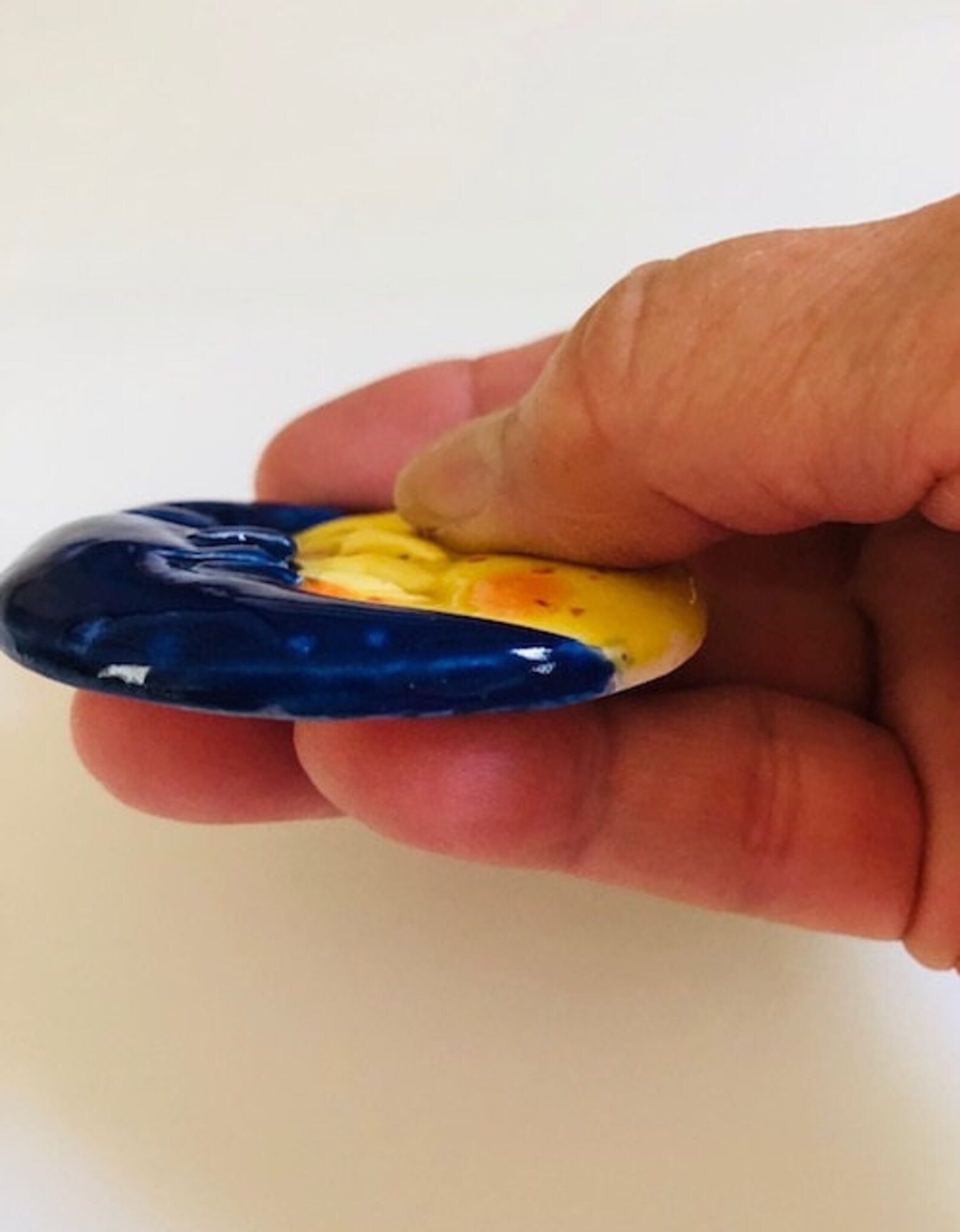 Stunning Sun/moon Ceramic Tile - Etsy