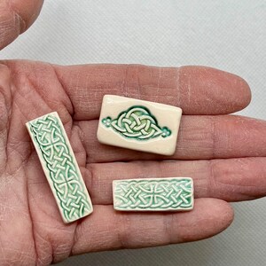 Ceramic Celtic Knit Tiles - Etsy