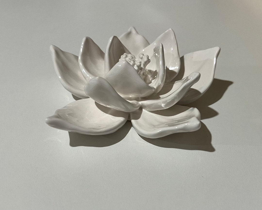 Magnificent Ceramic Magnolia Blossom (1) - Etsy