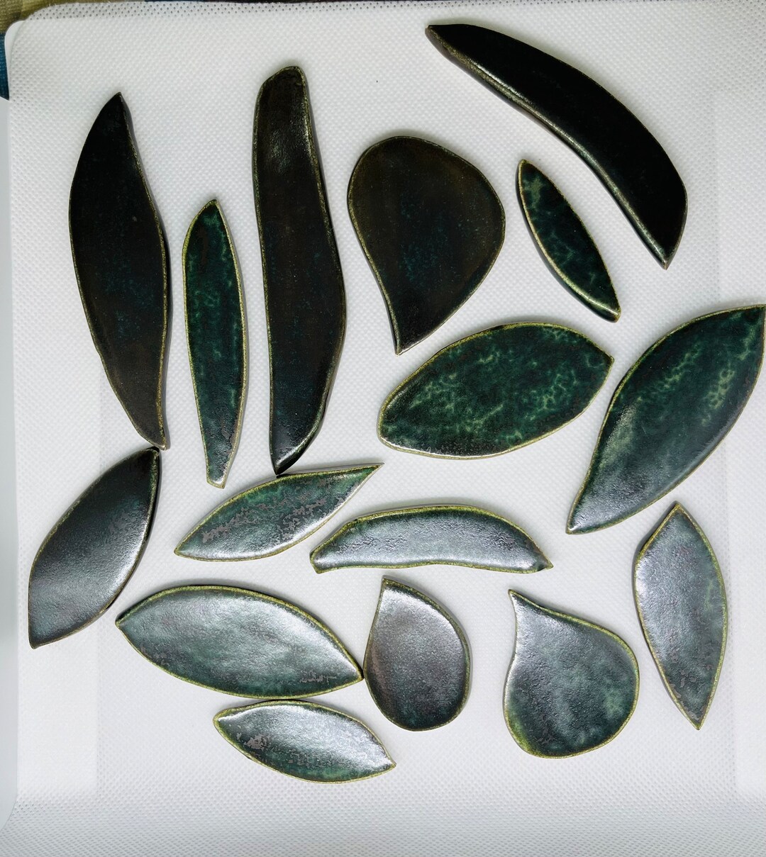 BIG Gorgeous Ceramic Leaves - Etsy