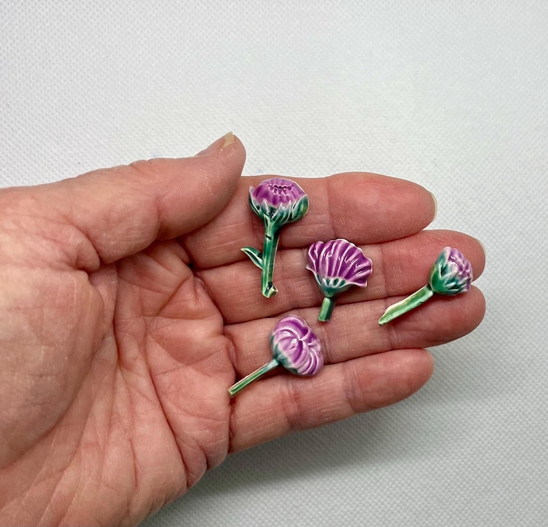 Ceramic Flower Collection - Etsy