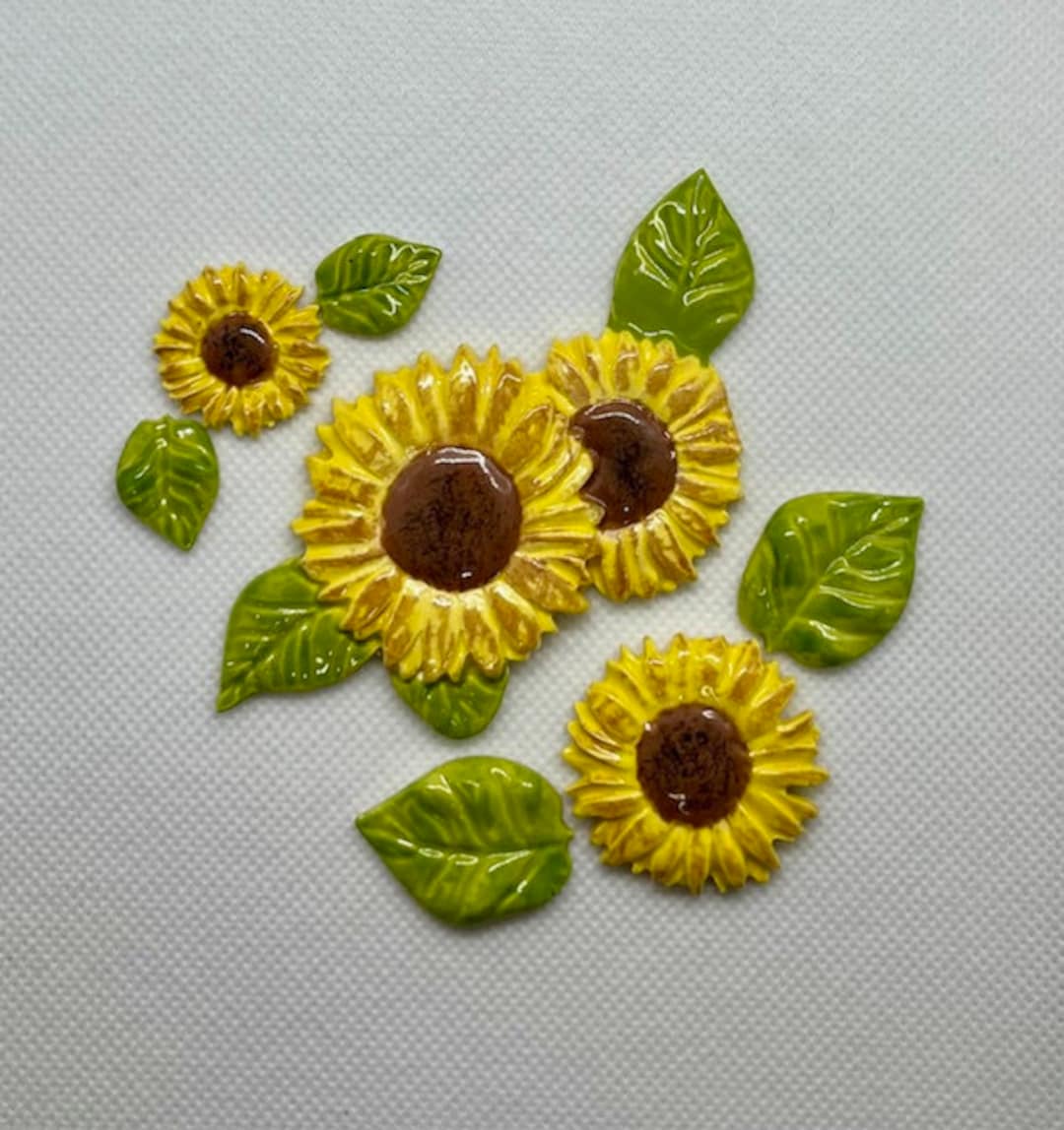Amazing Ceramic Sunflower Bundle - Etsy