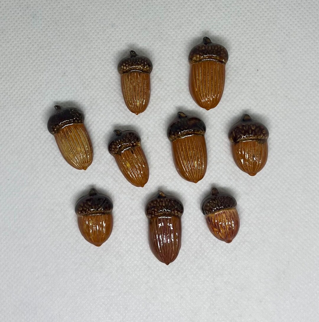 Ceramic Acorn Tiles - Etsy