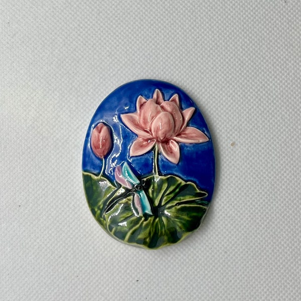 Lotus Tiles - Etsy