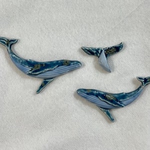 Fabulous Ceramic Whale Tiles - Etsy