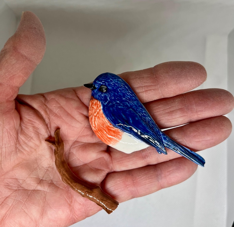 Ceramic Bluebird Tiles - Etsy