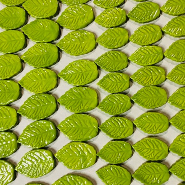 Leaf Tiles - Etsy