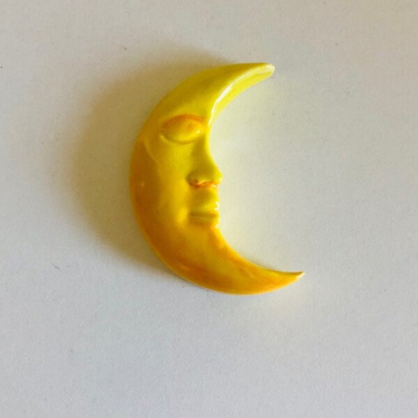 Moon Ceramic Tile - Etsy