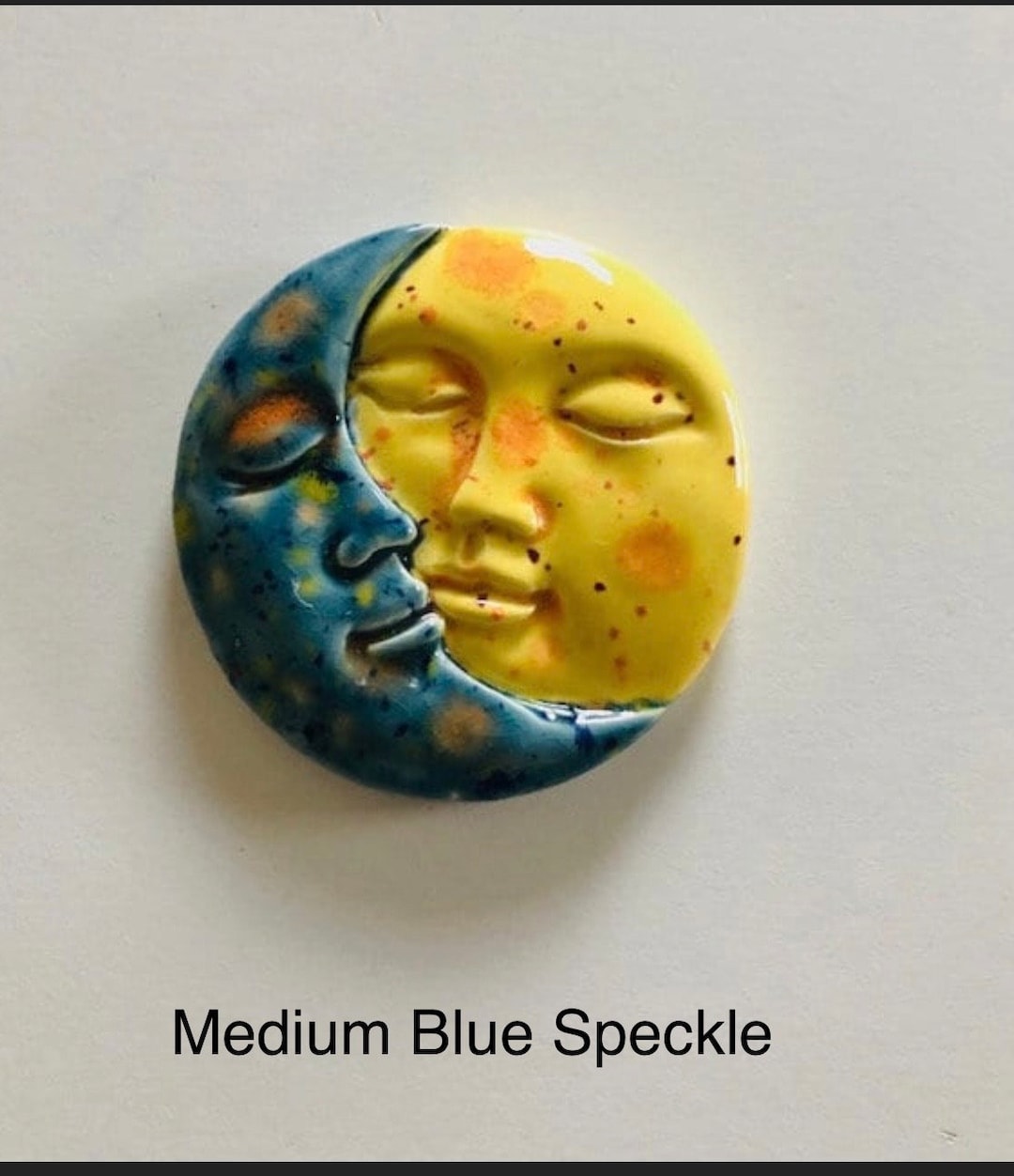 Stunning Sun/moon Ceramic Tile - Etsy