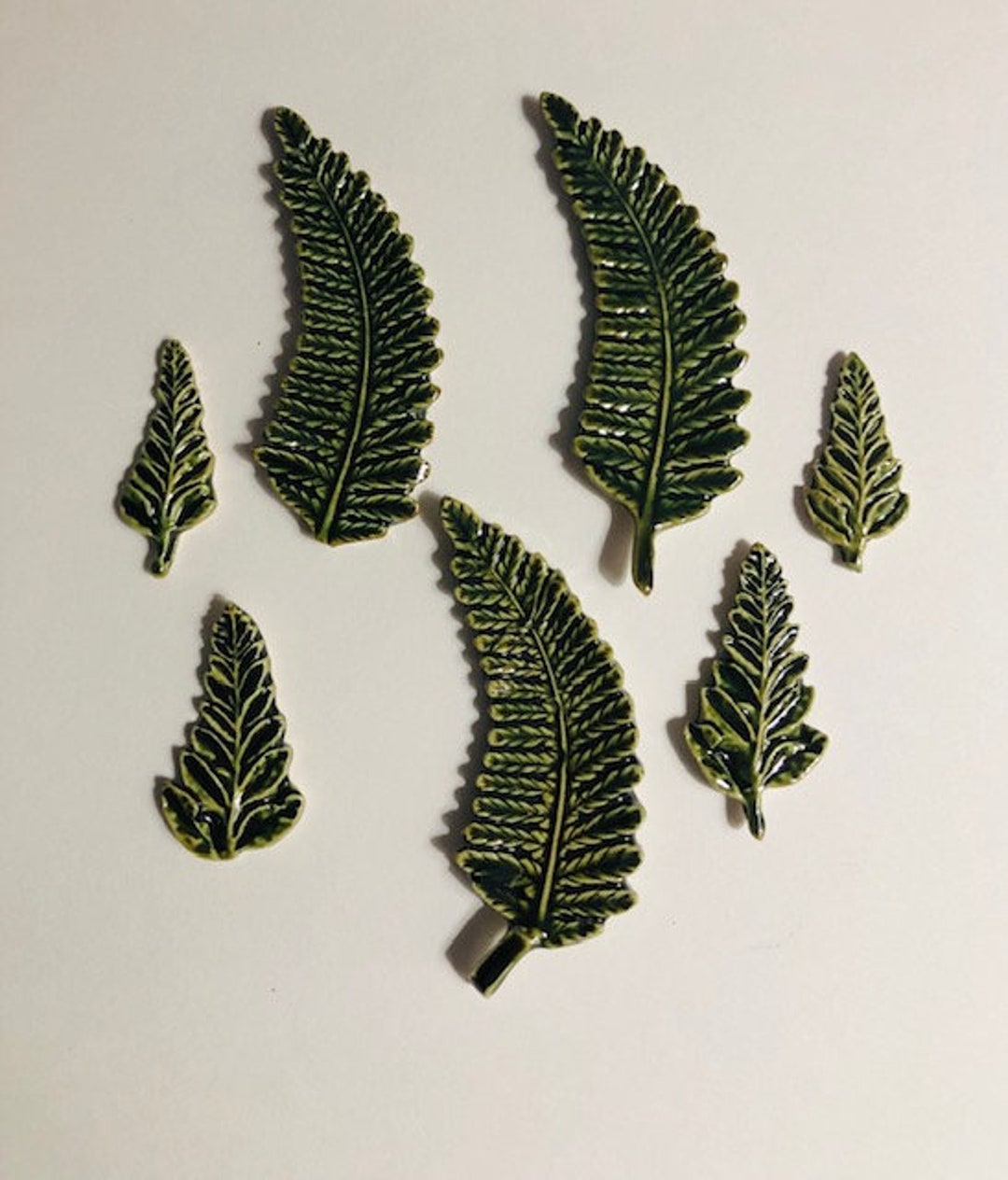 Fabulous Fern Ceramic Tiles - Etsy