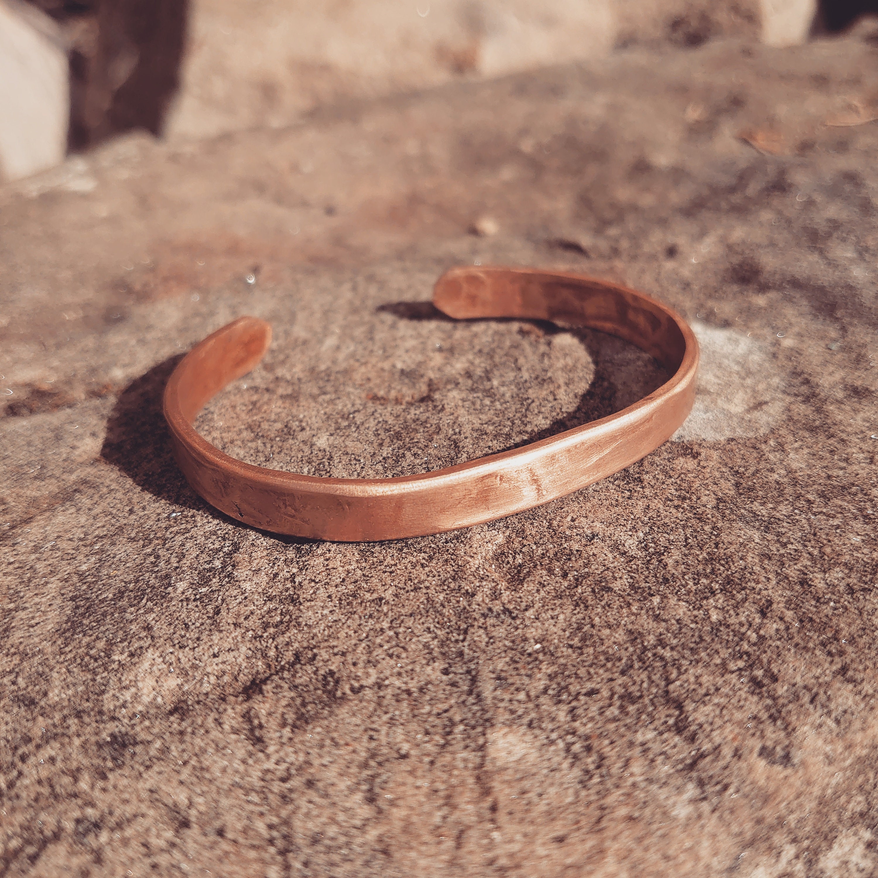 Handmade, Forged, Personalised, Flat ,copper Bands - Etsy