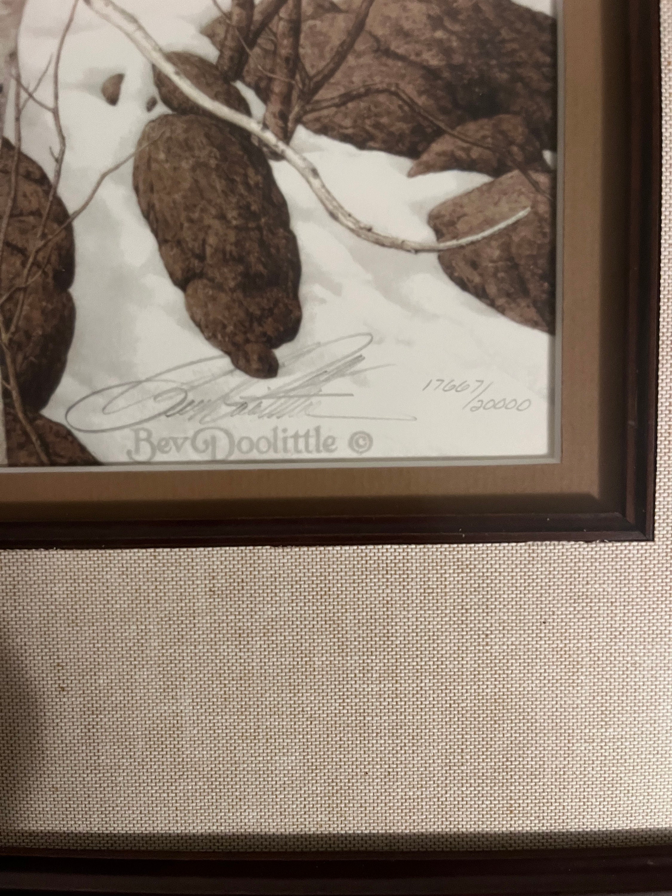 Bev Doolittle three More for Breakfast Limited Edition 1996 Print, Hand ...