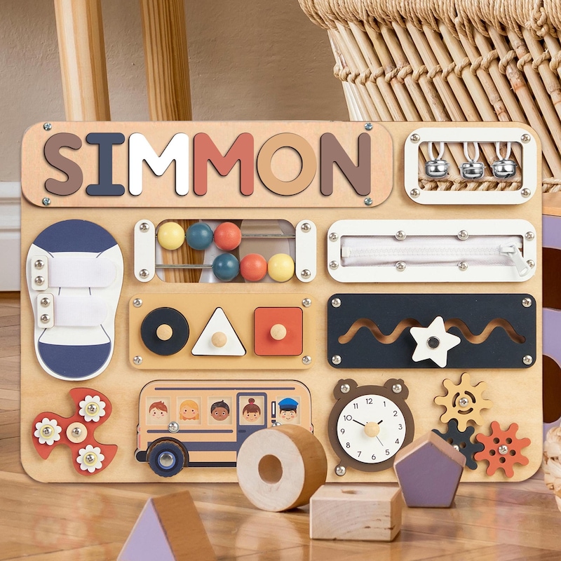 Baby Busy Board - Etsy