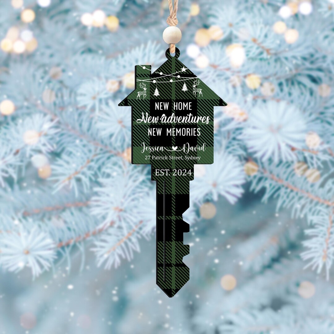Personalized New Home Gift Ideas, Housewarming Gift Christmas Ornament ...