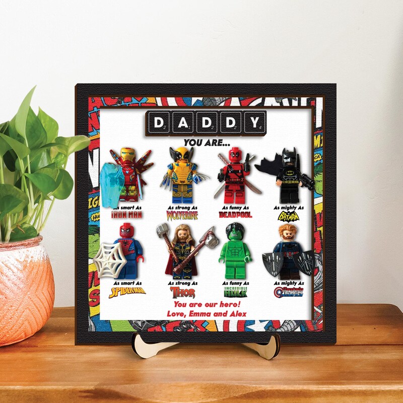 Daddy Superhero - Etsy