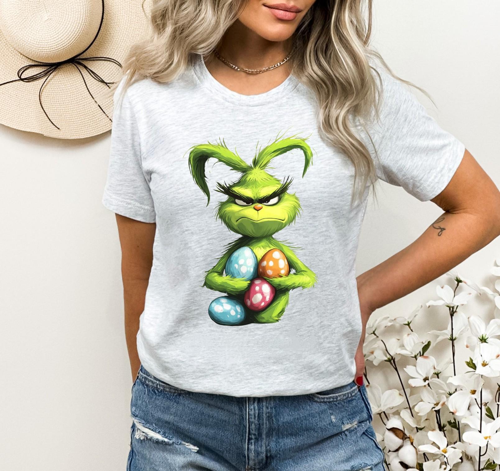 Grinch Easter Bunny Digital PNG – Funny Easter Sublimation Design - Etsy