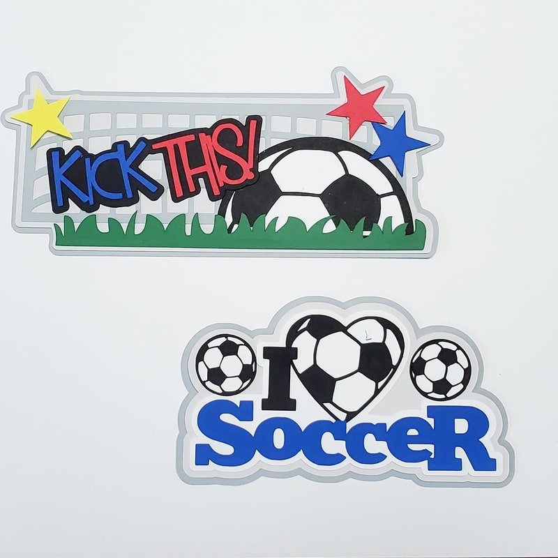 Soccer 3d Card - Etsy