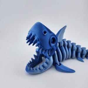 Skeleton Shark, 3D Printed Shark, Shark Anatomy Model, Prehistoric ...