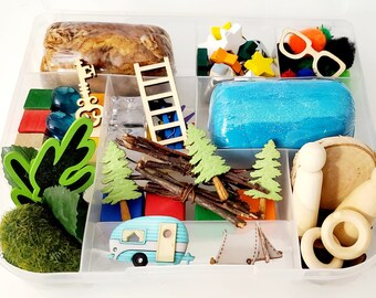 Camping Sensory Bin - Etsy