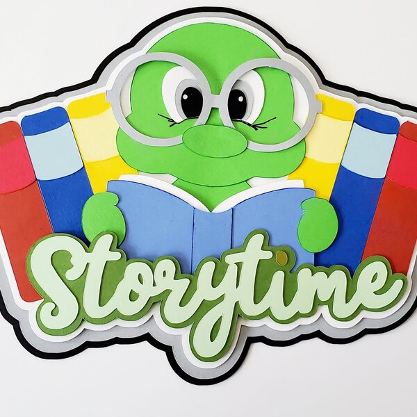 Bookworm Die Cuts - Etsy