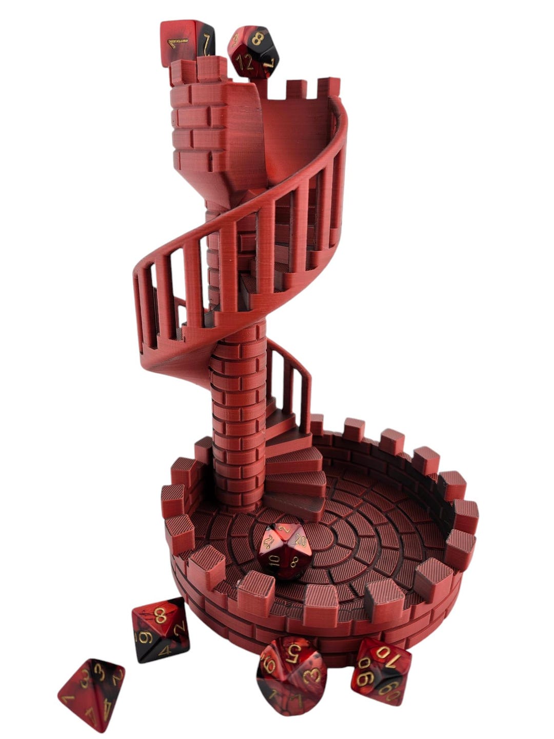 Castle Dice Tower, 3D Printed Dice Tower, Fantasy Dice Tower, Dice ...