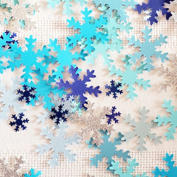 Snowflake Confetti - Etsy